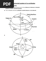 Celestial Navigation Chapter 4 Horizon System | PDF | Azimuth | Horizon