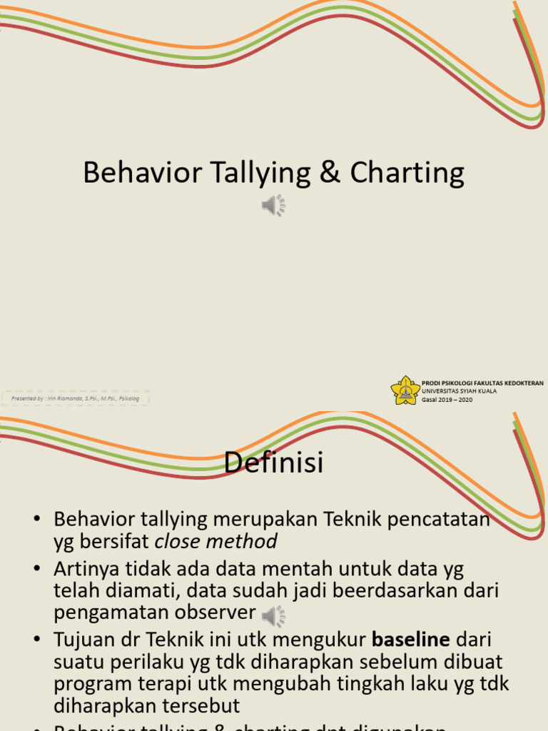 Teknik Behavior Tallying & Charting | PDF | Karier & Perkembangan