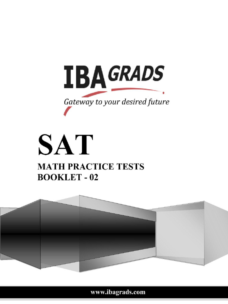 JPG SAT Math Book-2 Practice Tests 2023 | PDF