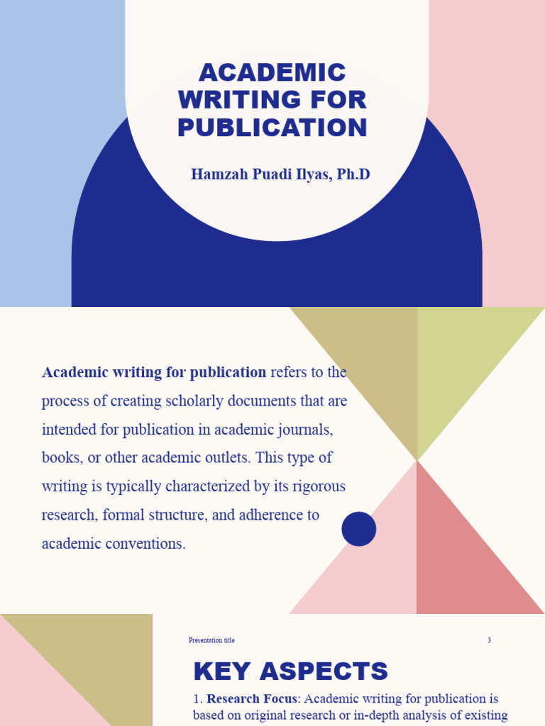 Academic Writing For Publication | PDF | Citation | Plagiarism