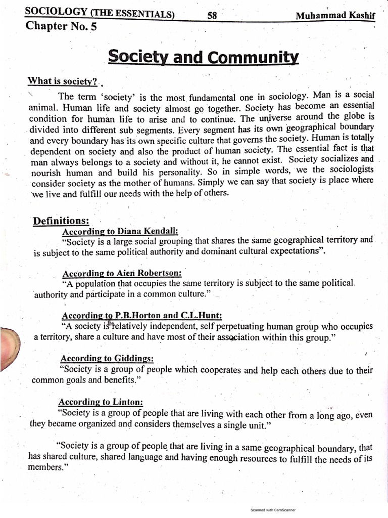 Society | PDF