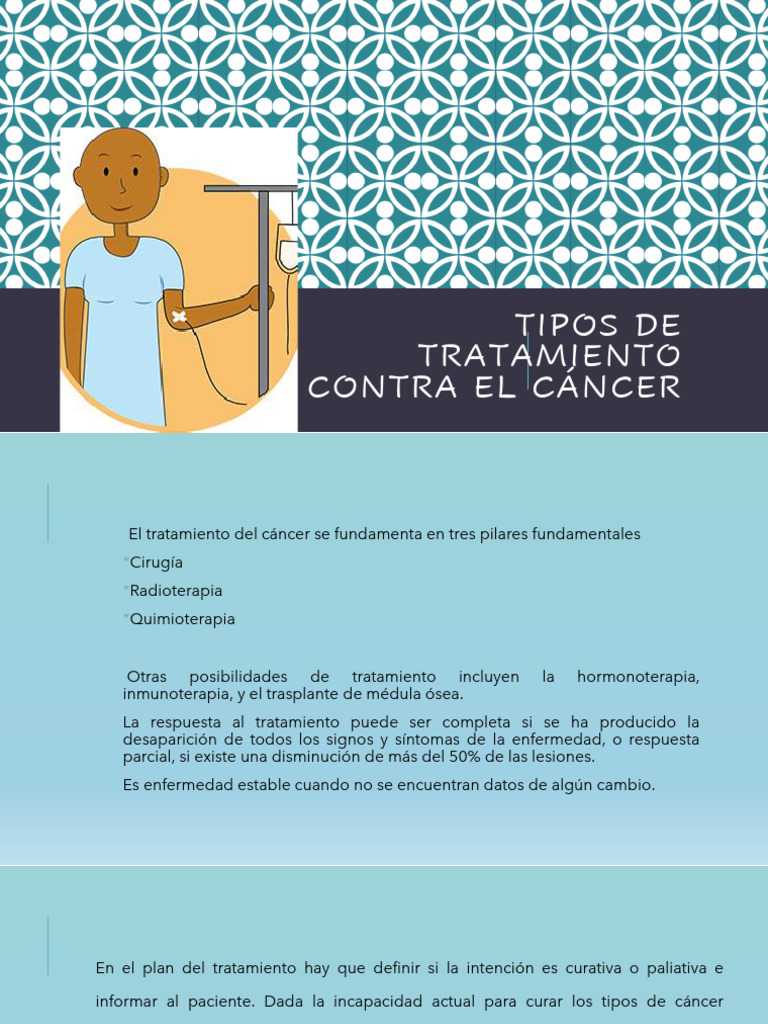 Tipos de Tratamiento Contra El Cáncer | PDF | Cáncer | Terapia de radiación