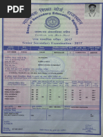 SSLC Marks Card | PDF