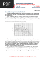 Understanding Centrifugal Pump Shutoff Pressure | PDF | Pump | Applied ...
