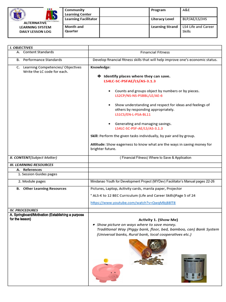 Lesson Plan | PDF | Learning | Brainstorming