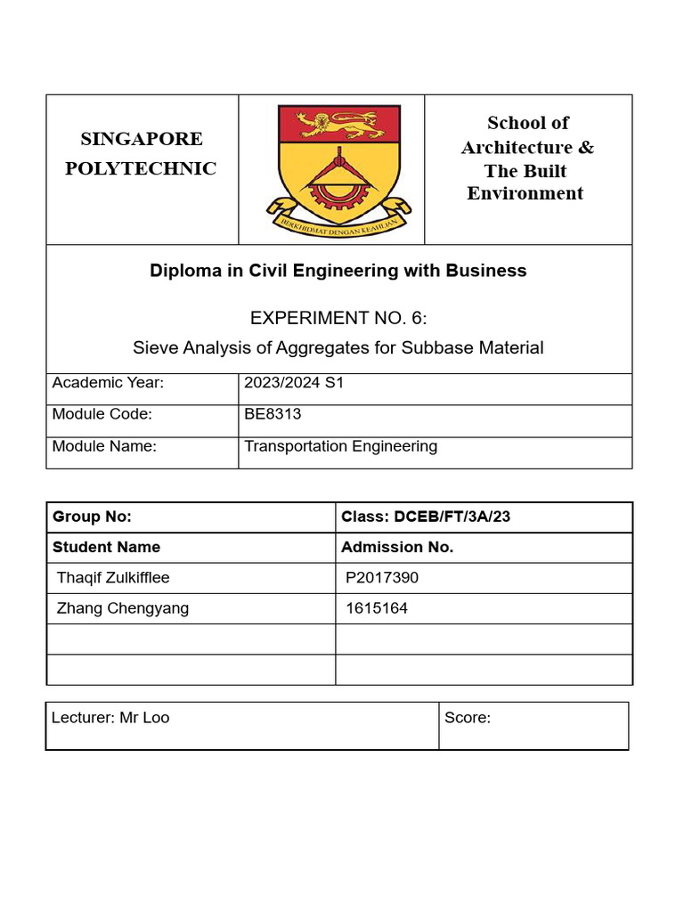 TE - Experiment - 6 Final | PDF | Physical Sciences