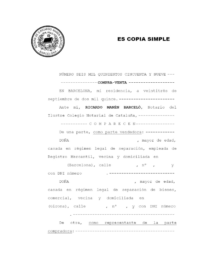 Es Copia Simple | PDF