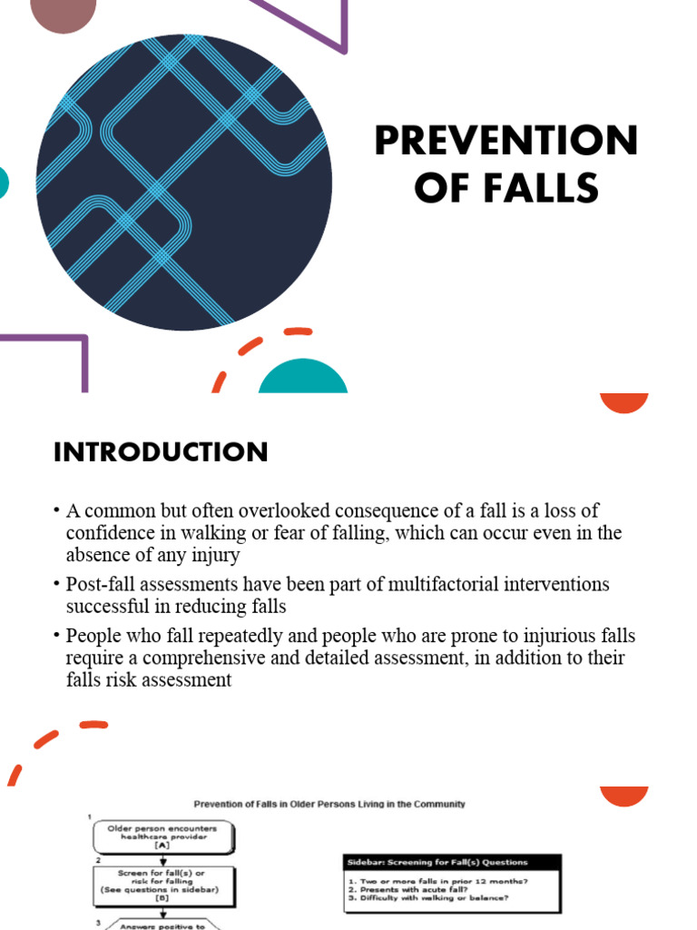 Falls - Investigation, Risk Assessment | PDF | Osteoporosis ...
