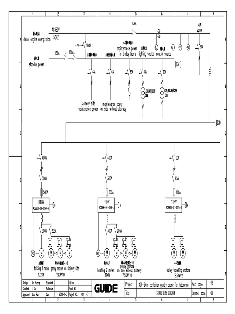 Elektrical Diagram RMGC | PDF