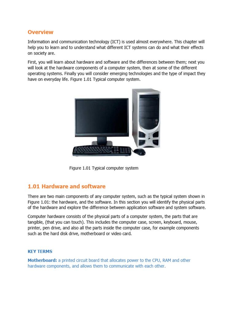 Types An Components of Computer Systems | Download Free PDF | Computer Hardware | Graphical User ...