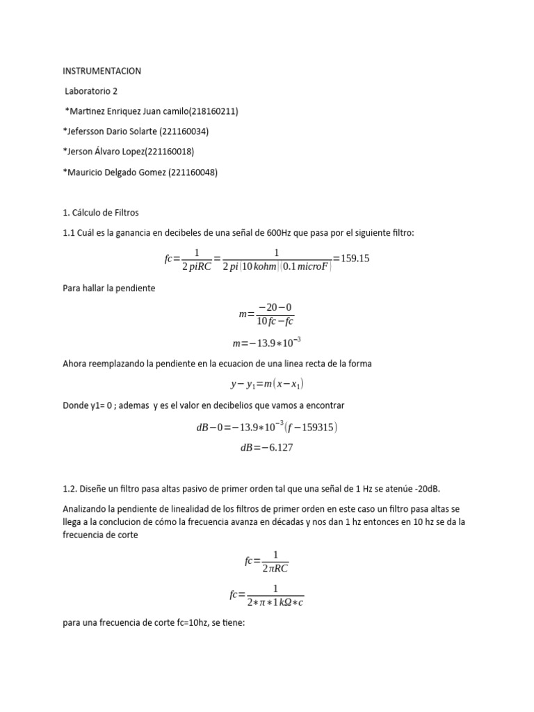 Segundo Lab Entre Garv 1 | PDF | Ingenieria Eléctrica | Electrónica