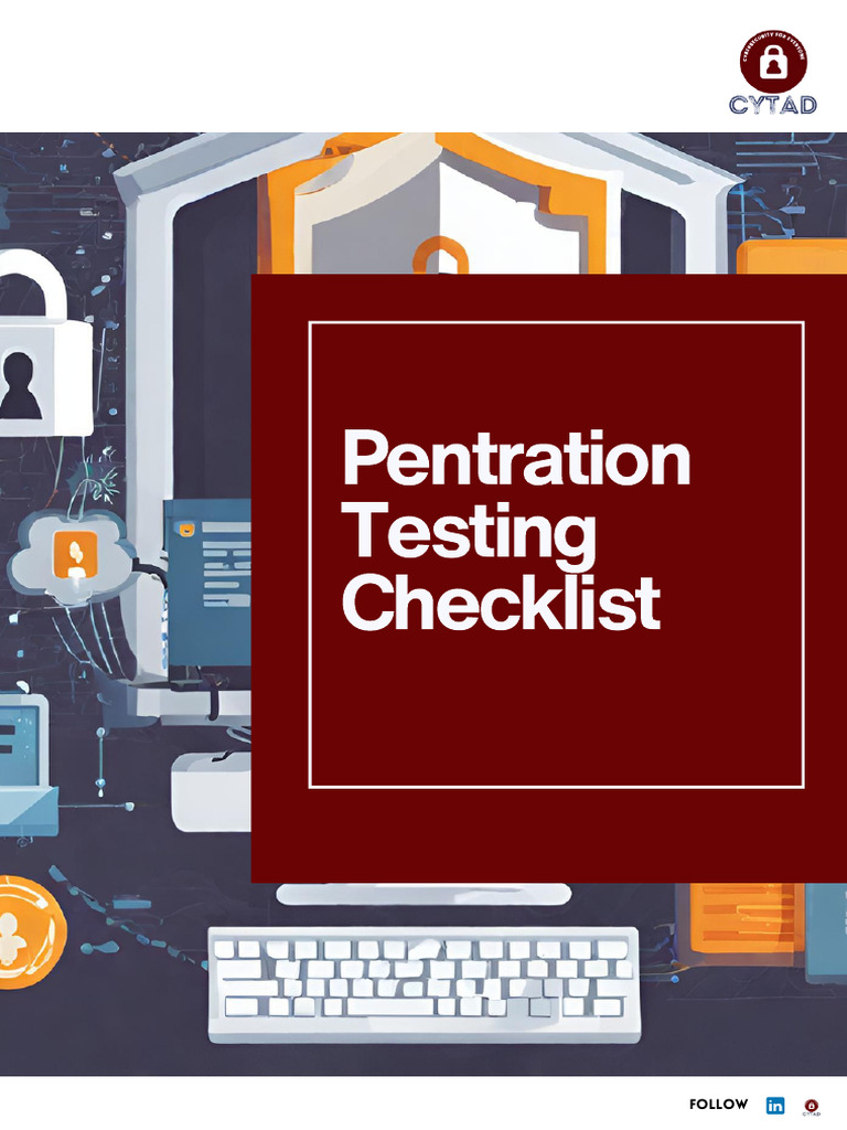 Pentration Testing Checklist Pdf Pdf Vulnerability Computing