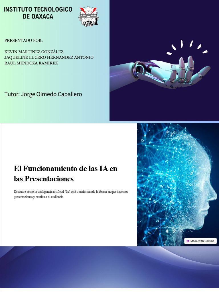 Proyecto IA en Las Diapositivas | PDF | Inteligencia artificial | Inteligencia (IA) y semántica