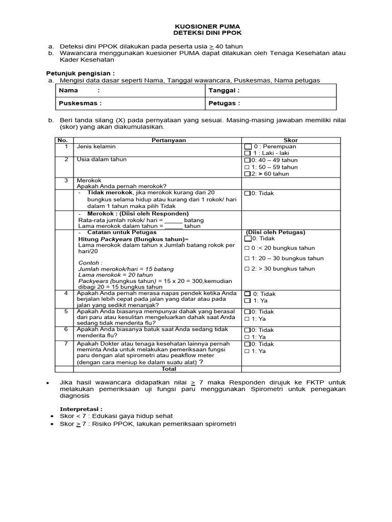 Kuosioner Puma | PDF