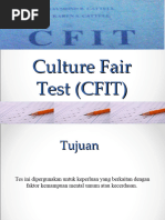 Manual Test Cfit | PDF