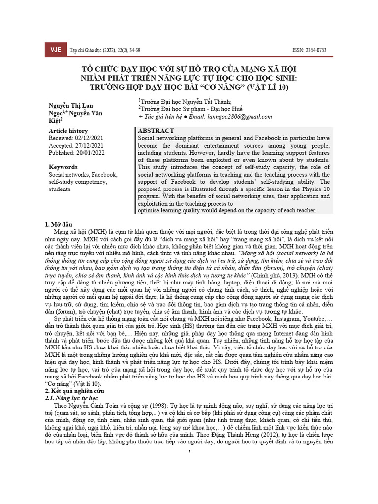 Nguyn TH Lan NGC Nguyn VN Kit | PDF