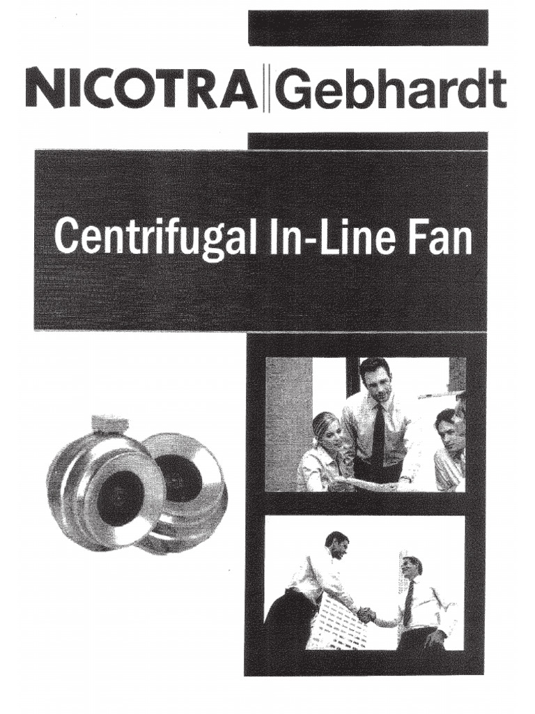 Nicotra Gebhardt CIL Fan Catalogue | PDF