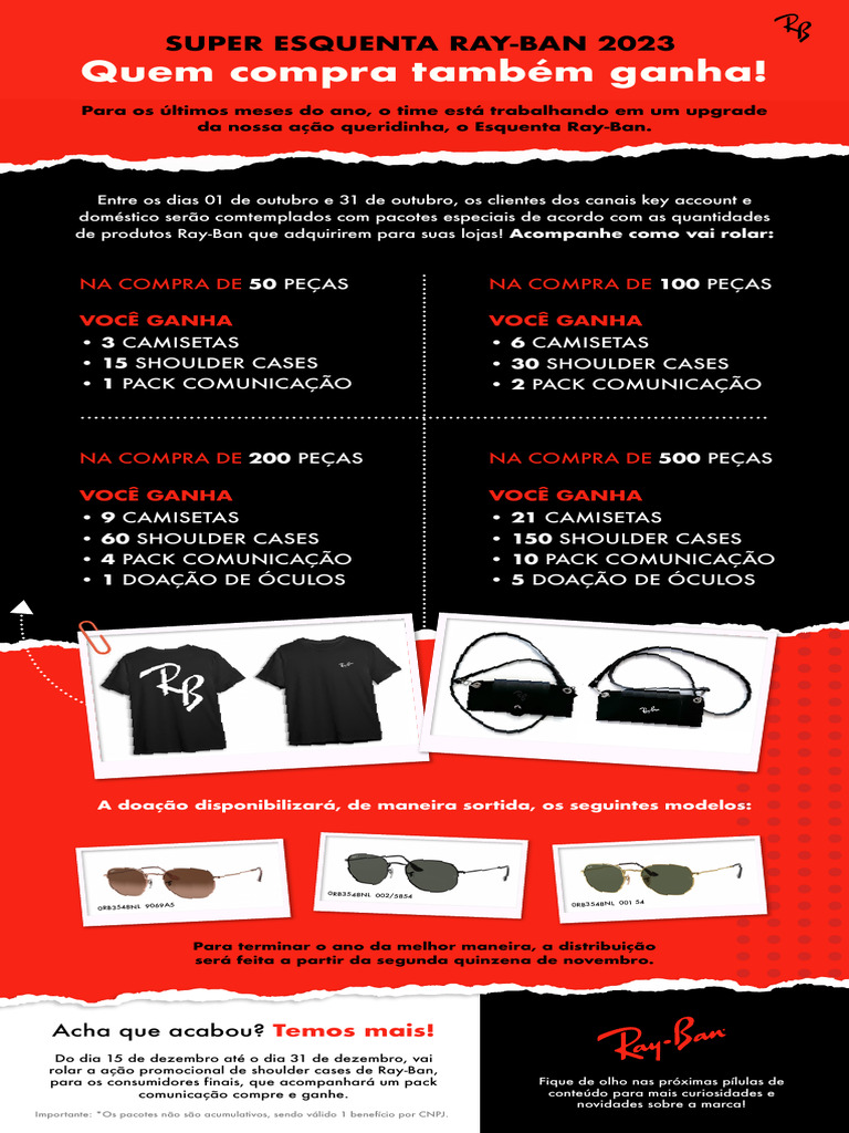 Pilula Ray Ban Super Esquenta Ray Ban | PDF