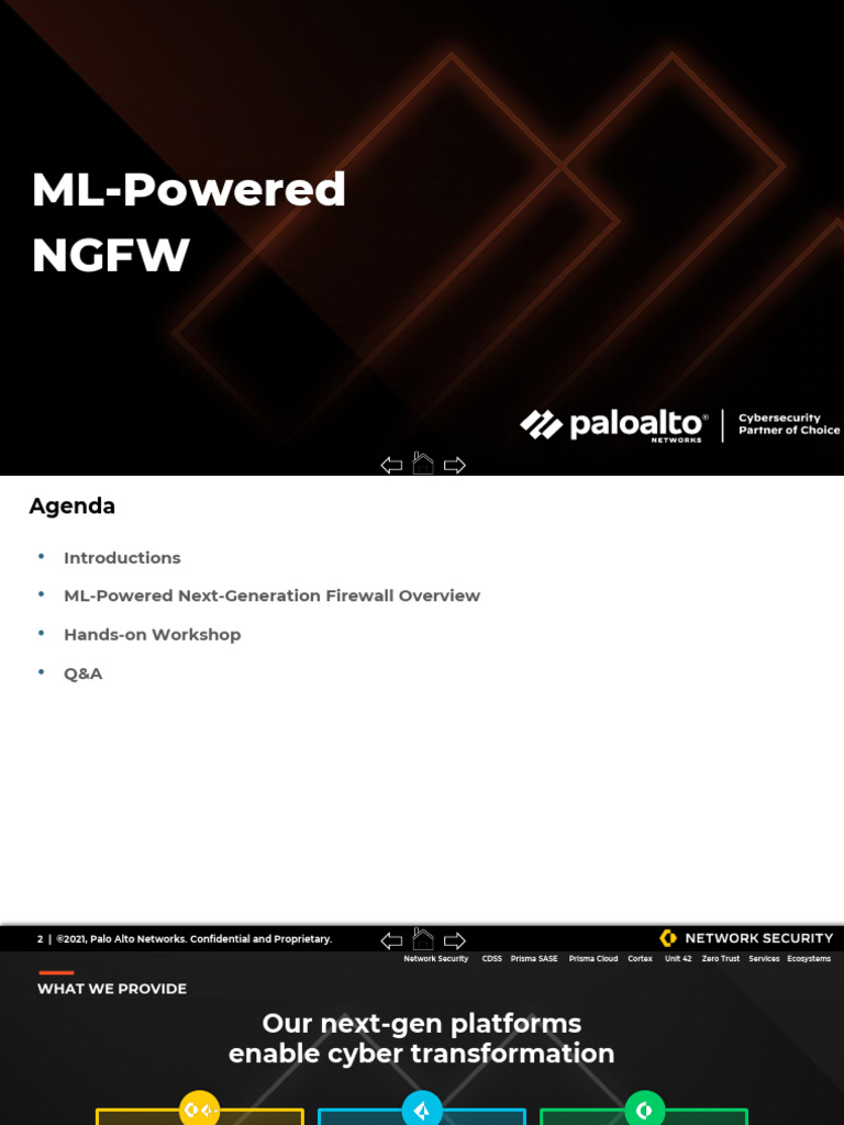 PANW Portfolio NetworkSecurity UTD NGFW 2023jul12 Customer | PDF | Cloud Computing | Malware