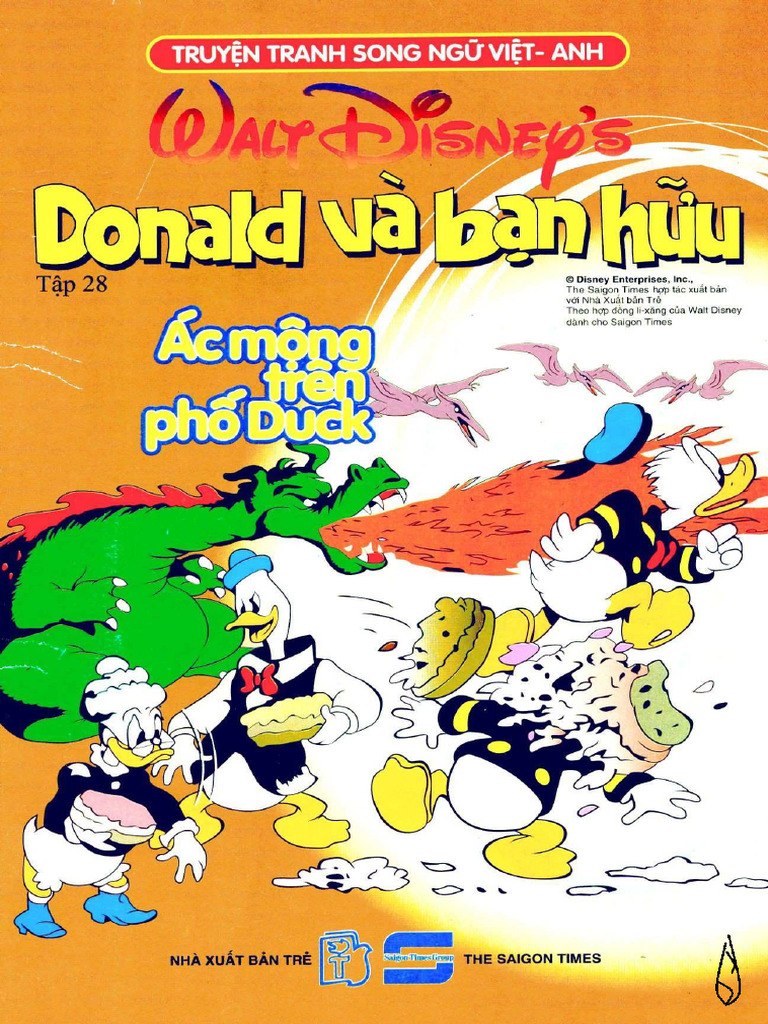 Donald Va Ban Huu 28 Ac Mong Tren Pho Duck - Walt Disney | PDF