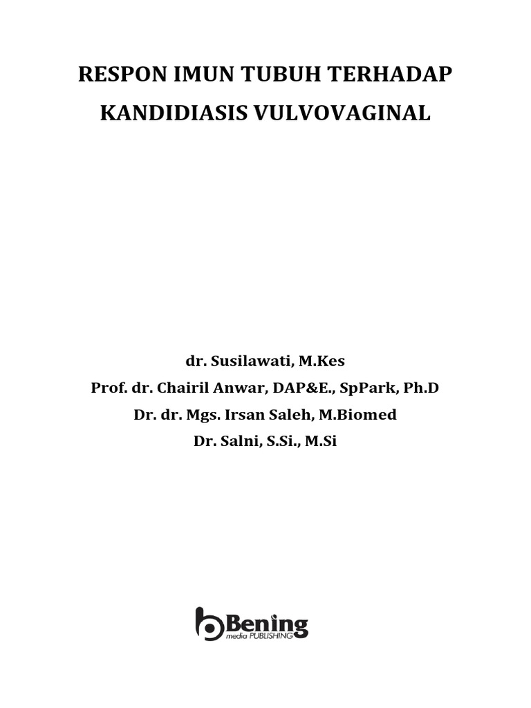 Tambahan - Buku - Respon Imun Tubuh Terhadap | PDF | Sains & Matematika