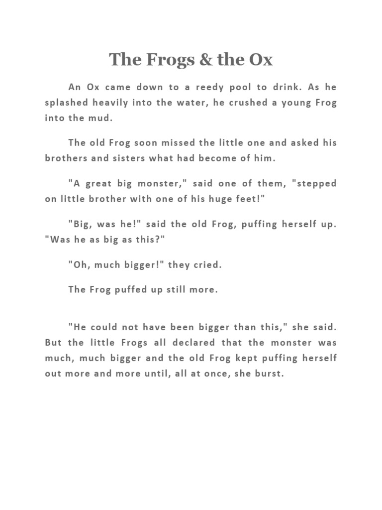 Aesop S Fables Pdf Sheep