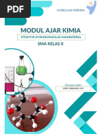 Modul Ajar Struktur Atom Kelas X Kurikulum Merdeka | PDF