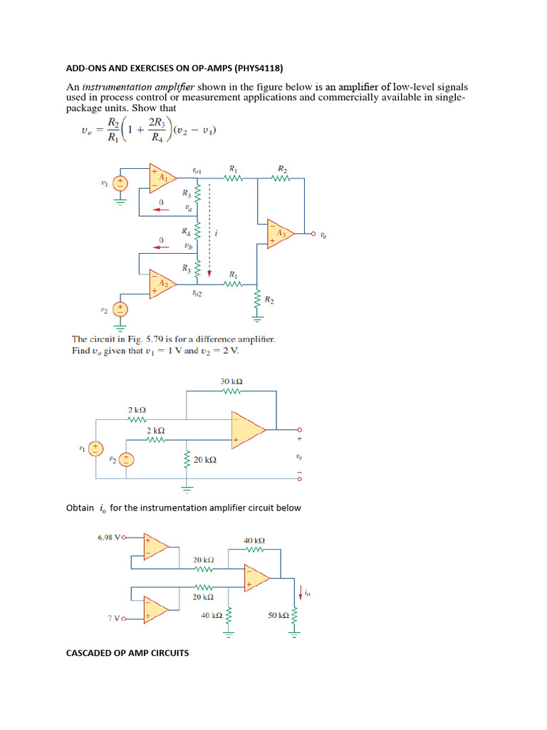 Add Ons and Exercise Phys4118 | PDF | Science & Mathematics | Computers