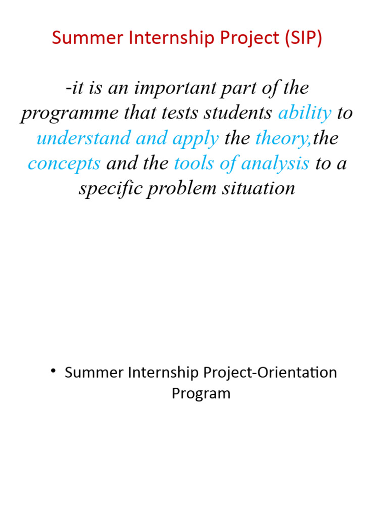 Sip PPT 2023 | PDF | Methodology | Data