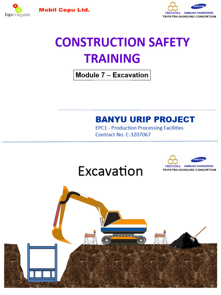 Excavation Safety Training | PDF | Soil | Safety