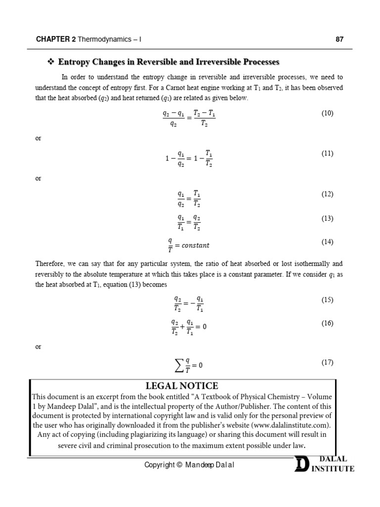 ATOPCV1 2 2 Entropy Changes in Reversible and Irreversible Processes ...