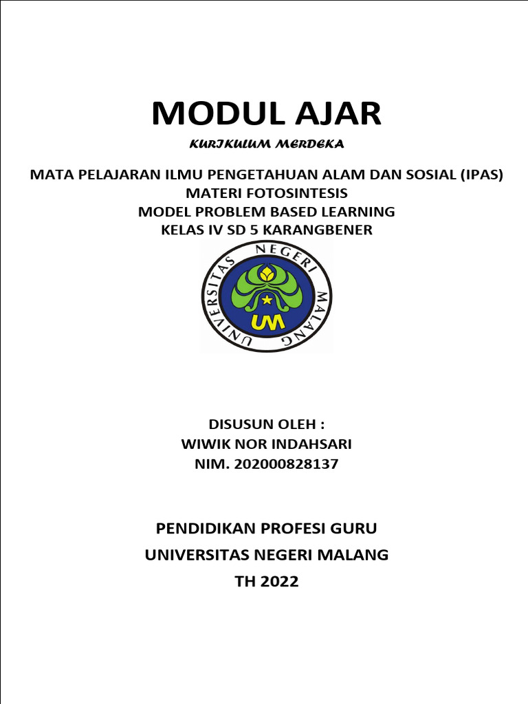 Modul Ajar | PDF