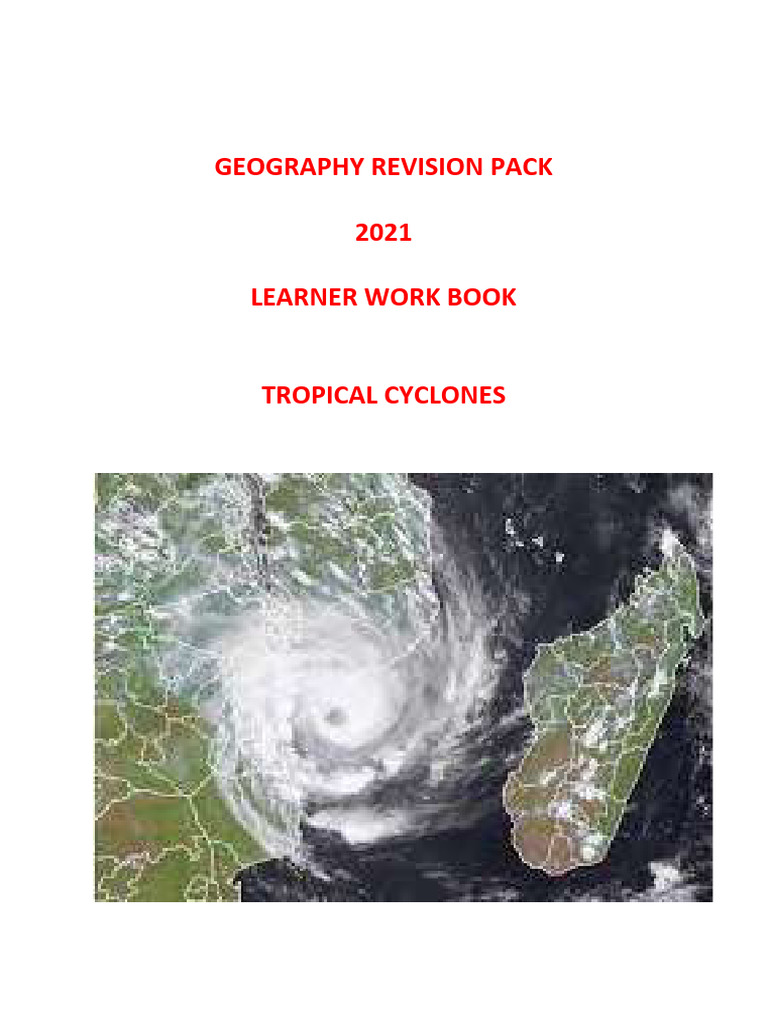 REVISION PACK - Tropical Cyclones-1 - 230126 - 165203 | PDF | Tropical ...