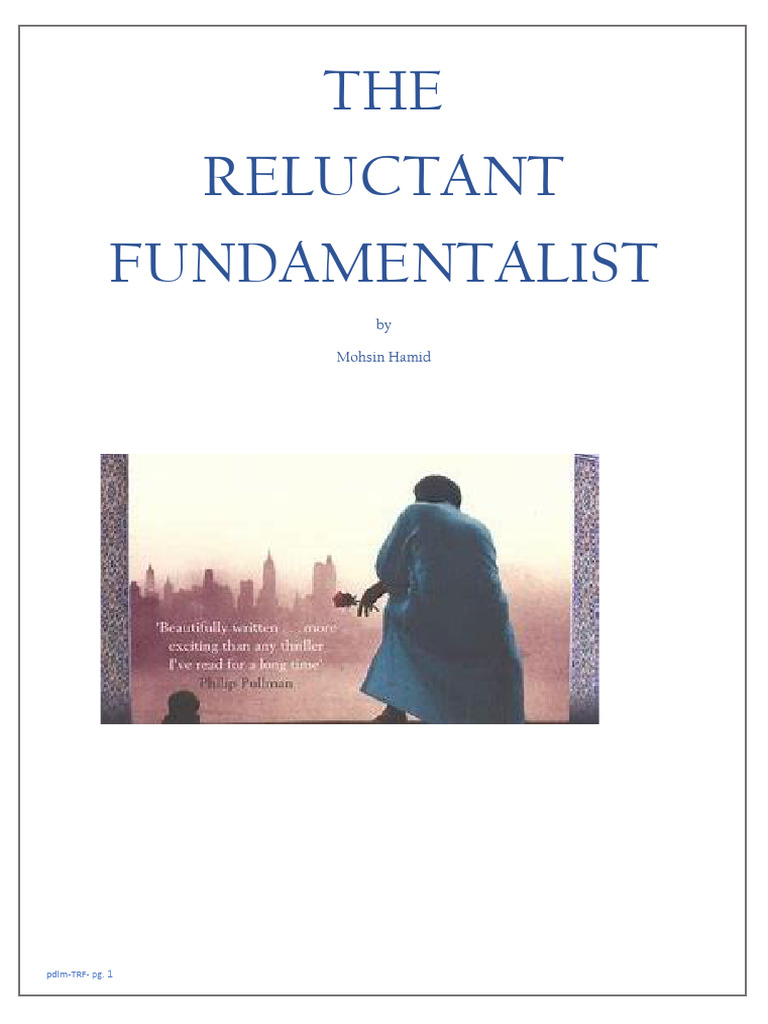 THE RELUCTANT FUNDAMENTALIST Class Study Guide | PDF