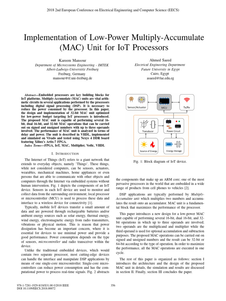 MACIo T | PDF | Internet Of Things | Microcontroller