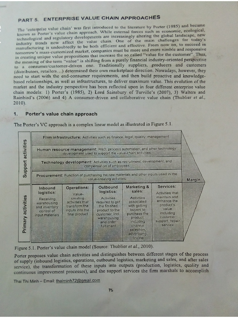 Enterprise Value Chain | PDF