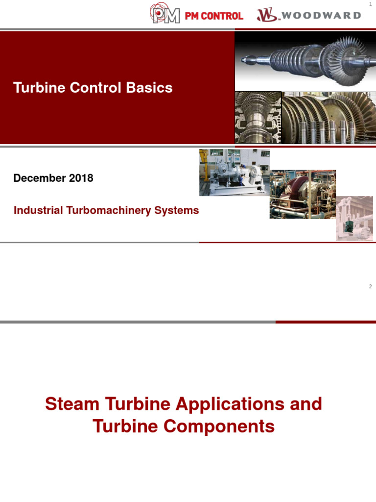 Steam Turbine Control Systems Overview | PDF | Turbomachinery | Feedback