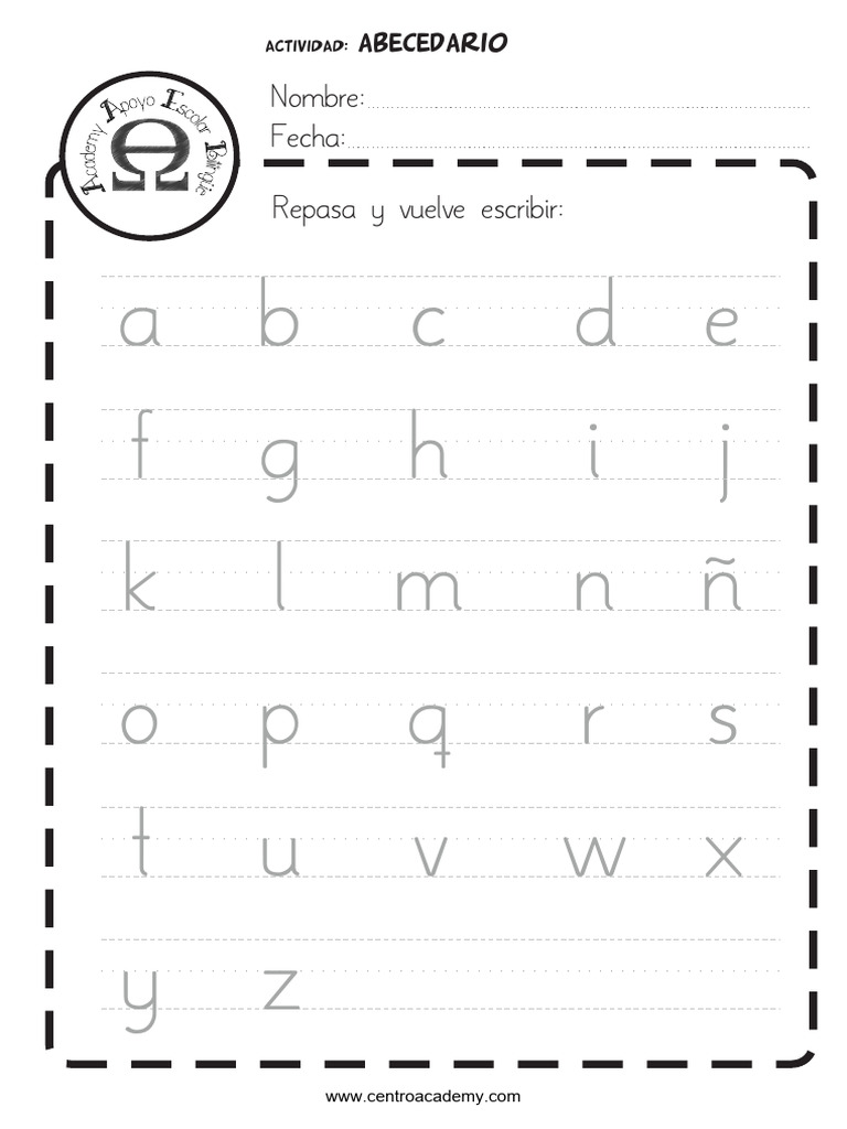 Abecedario Minusculas | PDF