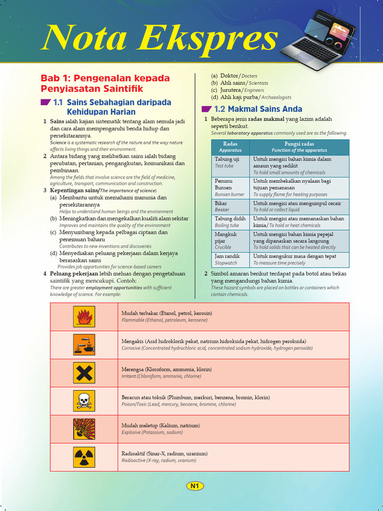 Conquer Sains Tingkatan 1 All Pdf