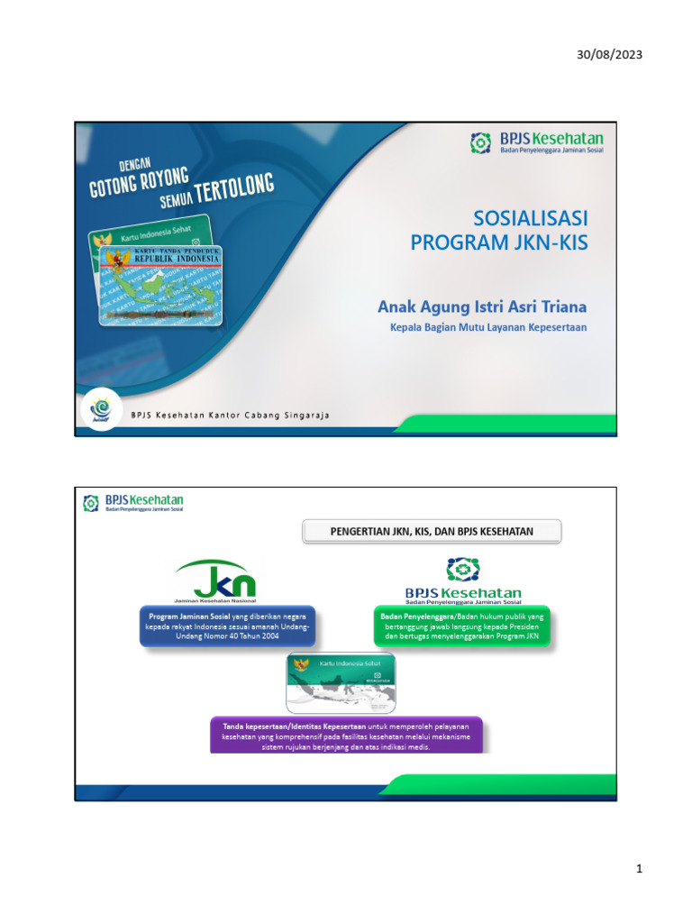 Materi BPJS Kesehatan | PDF