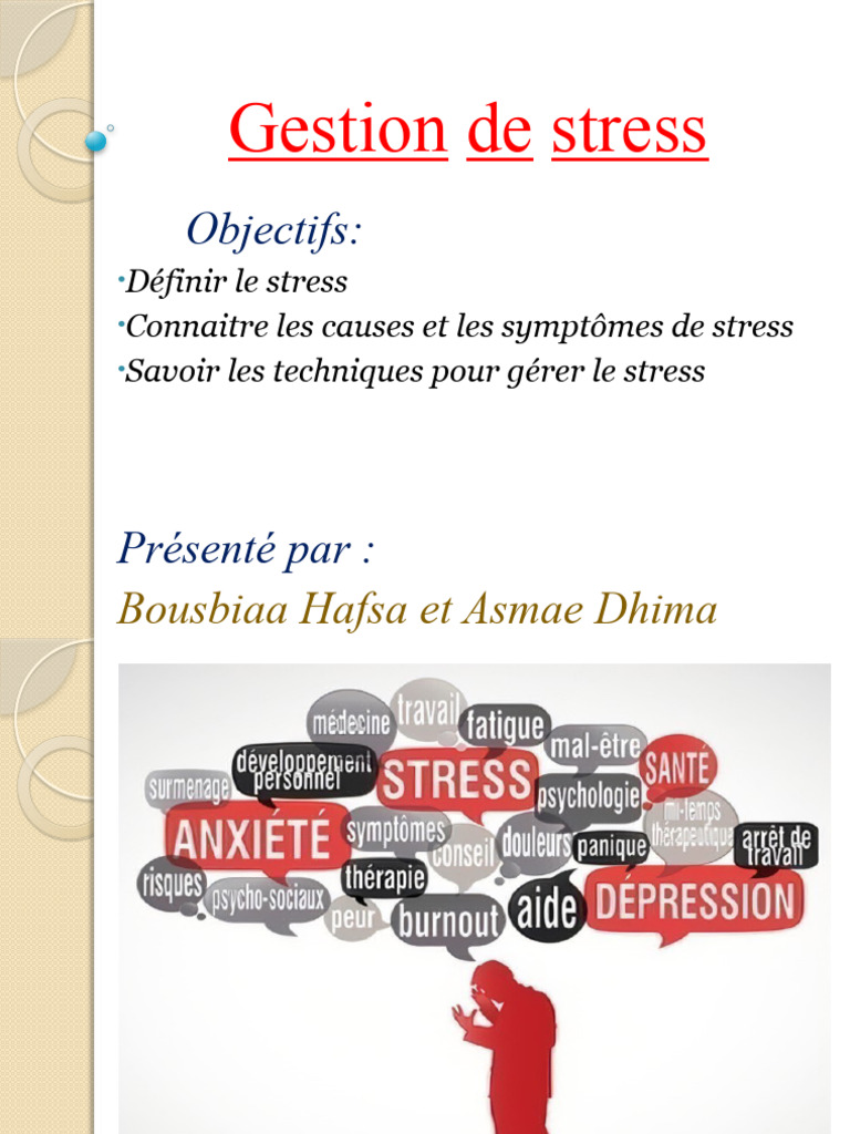 Gestion de Stress | PDF | Évolution de carrière | Développement personnel