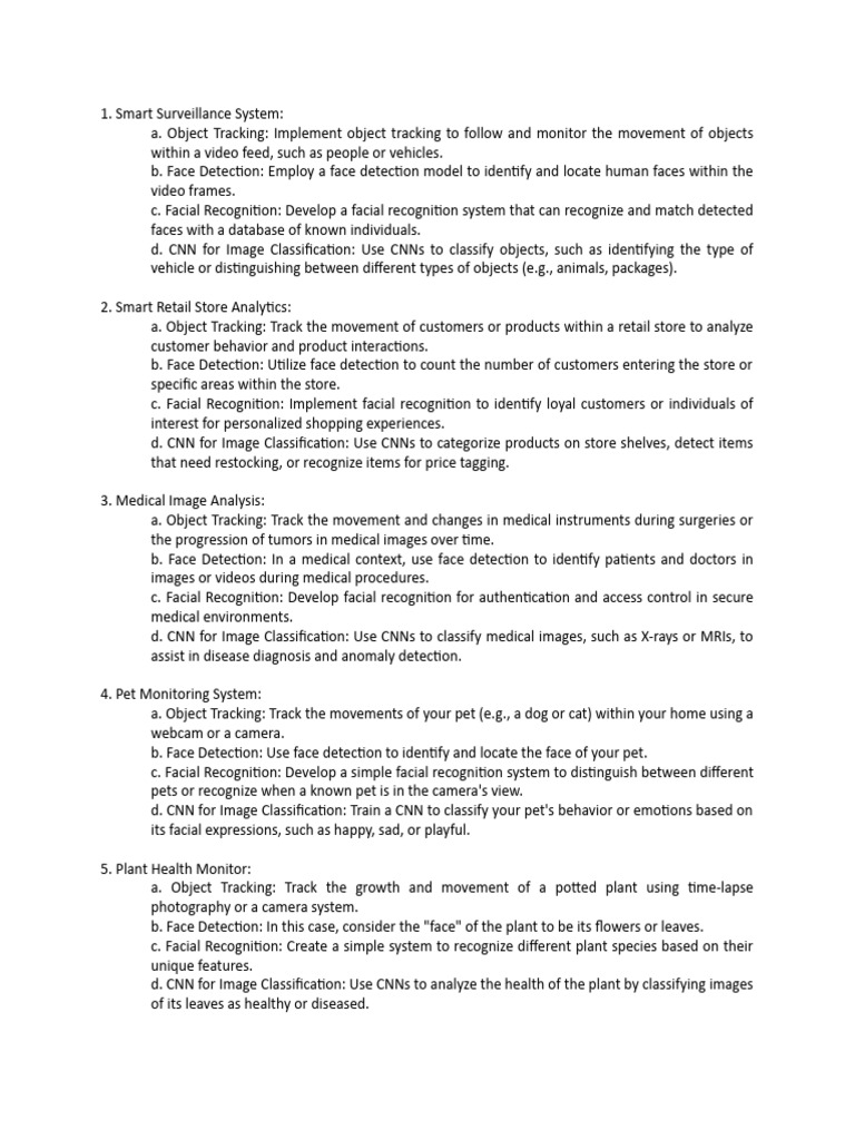 Computer Vision Project | PDF | Computer Vision | Face