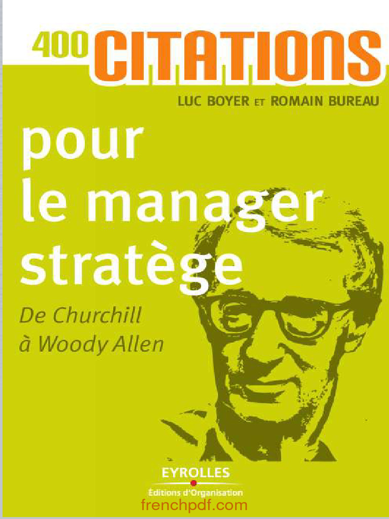400 Citations Pour Le Manager stratege-FrenchPDF | PDF