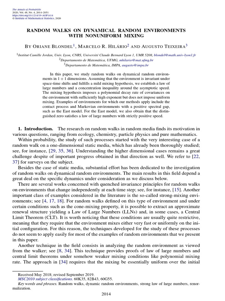 19 Aop1414 | PDF | Randomness | Mathematical Proof