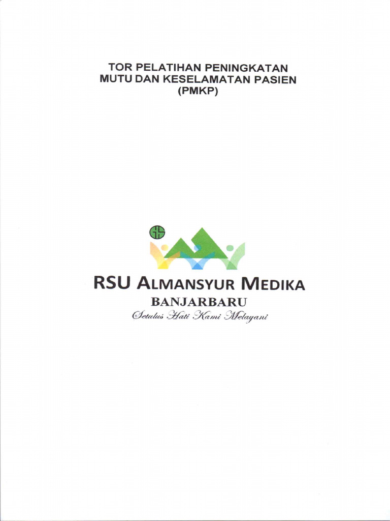 TOR Pelatihan PMKP 2023 | PDF