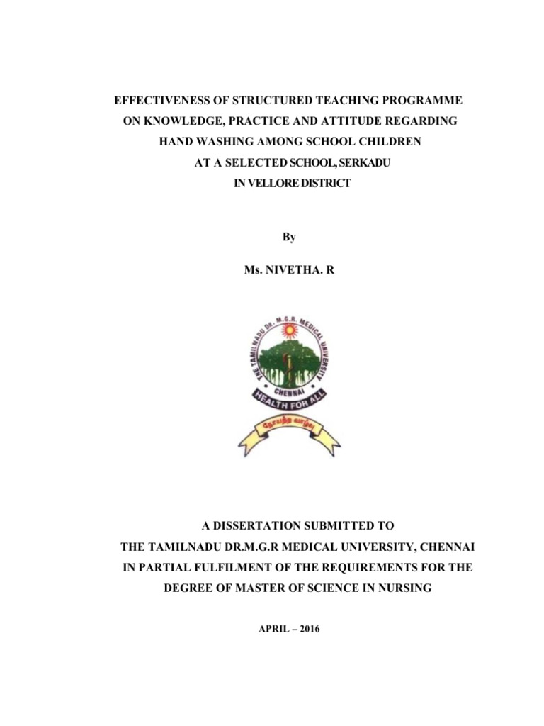 Nive Thar | PDF | Master Of Science | Statistics