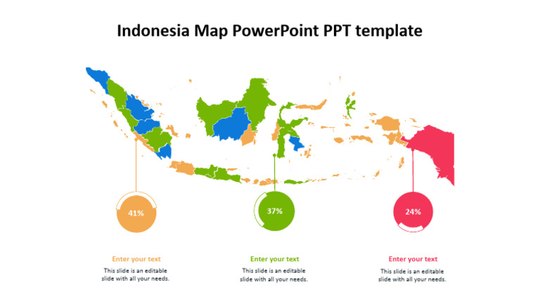 13958 Indonesia Map Powerpoint Ppt Template Pdf