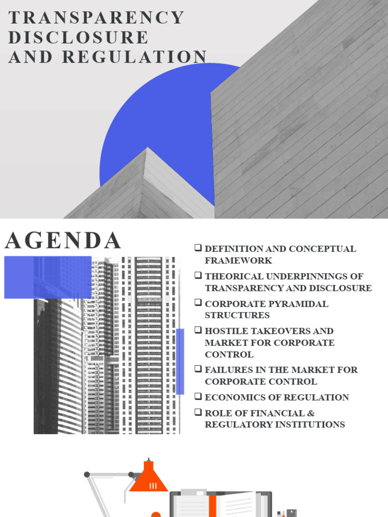 Transparency Disclosure | PDF | Mergers And Acquisitions | Governance