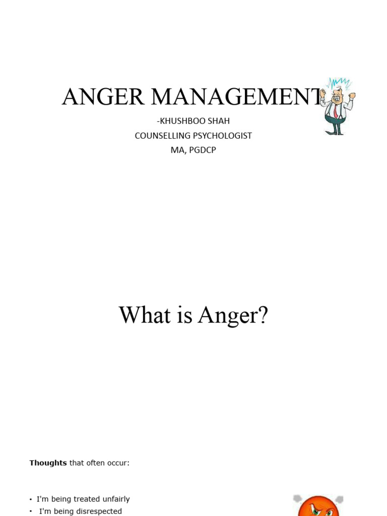 Anger Management | PDF | Anger | Mindfulness