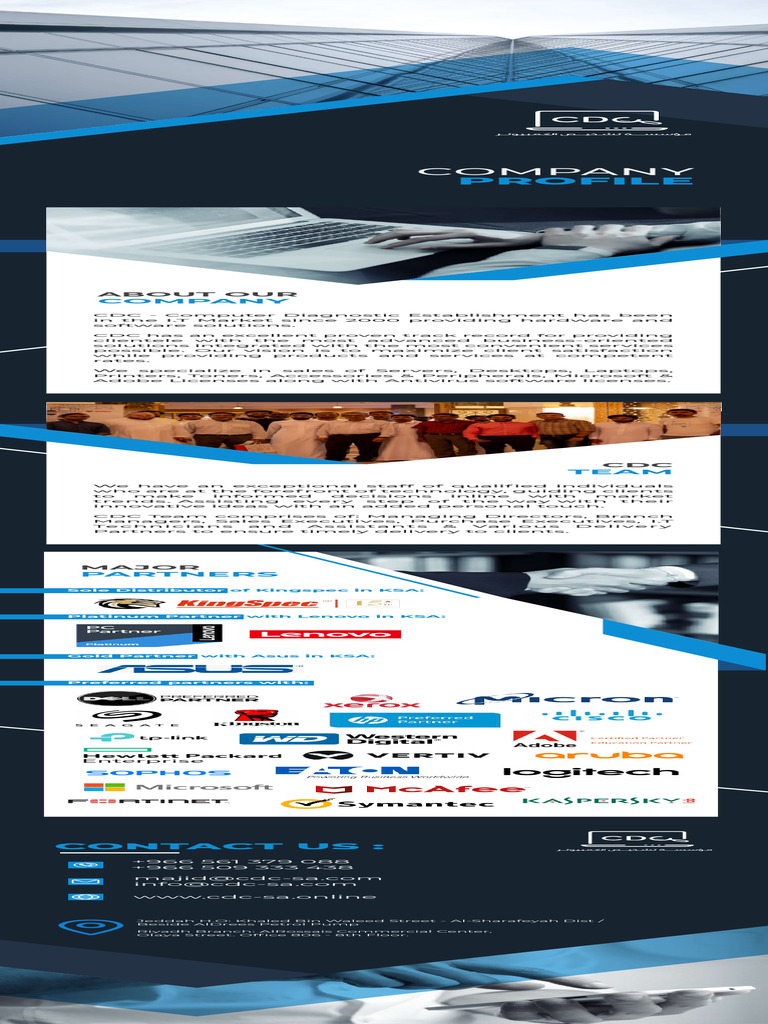 CDC Company Profile | PDF | Finance & Money Management | Computers